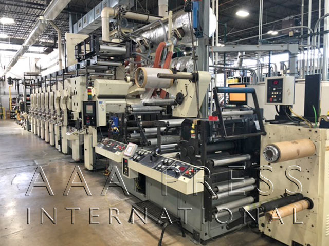 Second Hand Narrow Web Printing Machines. Used Flexo Machines For Sale.